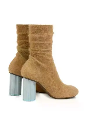 AMI Paris Piano 120mm Ankle Boots