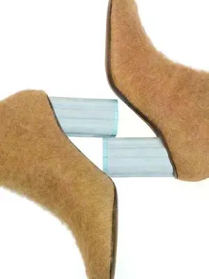 AMI Paris Piano 120mm Ankle Boots