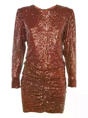 Retrofete Sequin Ruched Mini Dress