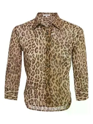 Dolce & Gabbana Leopard-print Buttoned Shirt