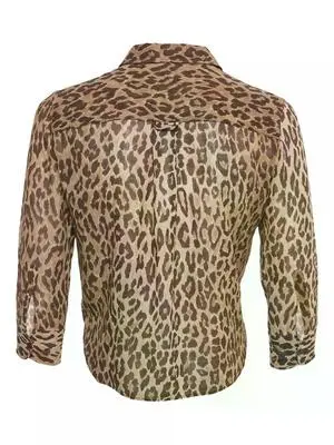 Dolce & Gabbana Leopard-print Buttoned Shirt