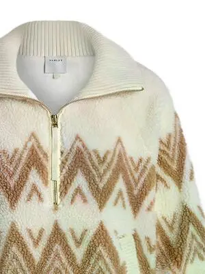 Varley Half-zip Sherpa Sweater - Neutrals