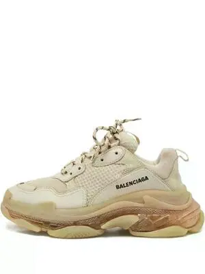 Balenciaga Khaki Sneakers For Women