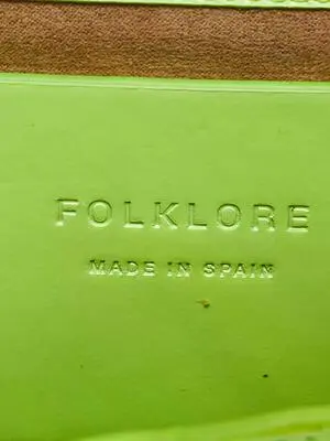 FOLKLOORE Loop Leather Shoulder Bag