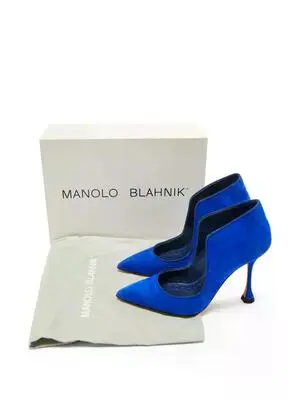 Manolo Blahnik Espedal Pointed Toe Pumps
