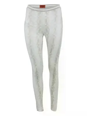 Missoni Patterned Rib-knit Trousers