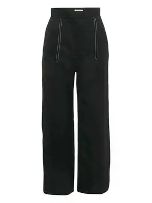 Sandro Contrast-stitch Trousers