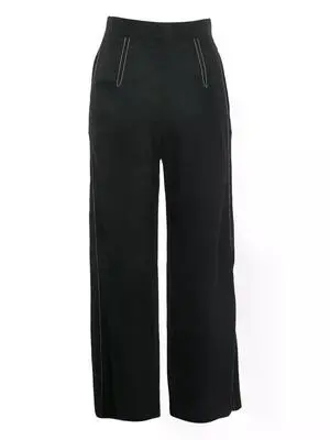 Sandro Contrast-stitch Trousers