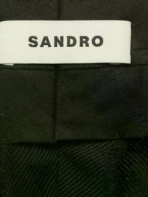 Sandro Contrast-stitch Trousers