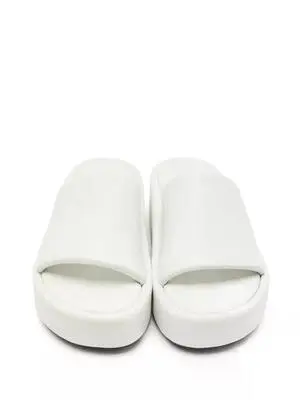 Balenciaga Platform Leather Slides