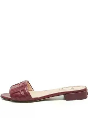 Fendi Open Toe Flats For Women