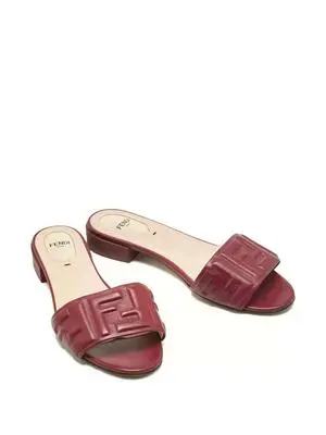 Fendi Ff-detail Flat Slides
