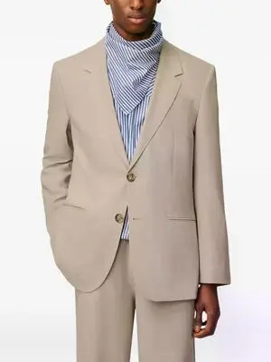 AMI Paris Single-breasted Wool Blazer