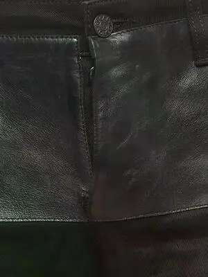 Gucci Leather-trimmed Trousers