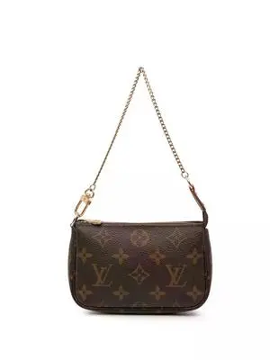 LOUIS VUITTON Monogram Mini Pochette Accessoires Handbag