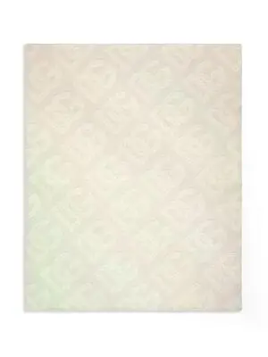 Dolce & Gabbana Logo-pattern Blanket - Neutrals