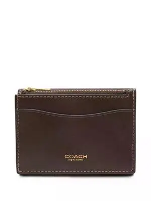 COACH Logo-plaque Fold Wallet
