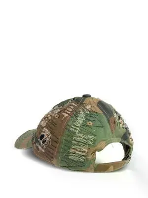 WHO DECIDES WAR BY EV BRAVADO Camouflage Baseball Cap
