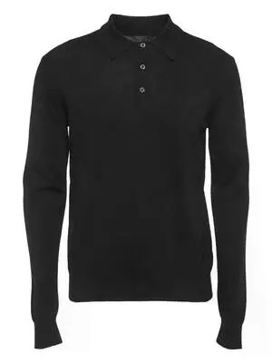 Prada Knit Collared Polo-shirt
