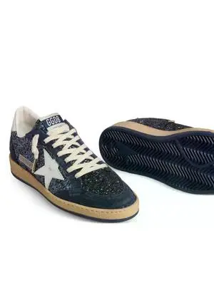 GOLDEN GOOSE Ball Star Glitter-embellished Sneakers