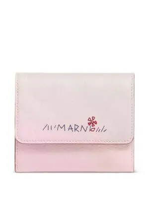 Marni Gusseted-embroidered Wallet