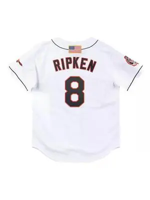 Mitchell & Ness Mlb Orioles 2001 Cal Ripken Shirt
