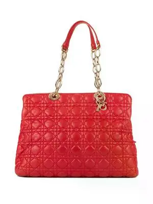 Dior Quilted Chain Tote Bag