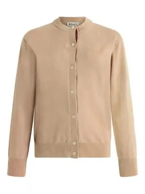 Bally Button Round-neck Cardigan