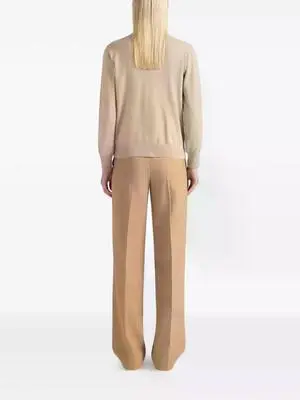 Bally Button Round-neck Cardigan