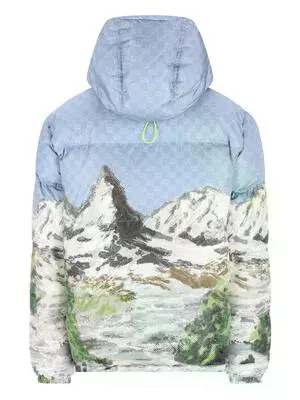 Gucci Alpine Landscape Gg Motif Jacket