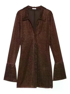 Oseree Button Detailed Cocktail Dresses