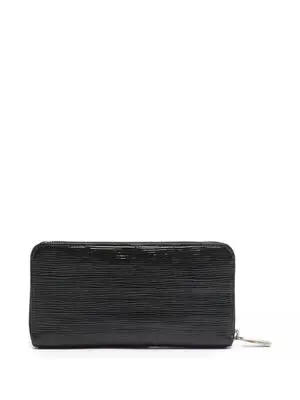 LOUIS VUITTON 2010 Zippy Leather Wallet - Black