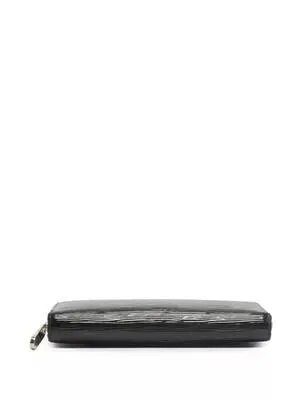 LOUIS VUITTON 2010 Zippy Leather Wallet - Black