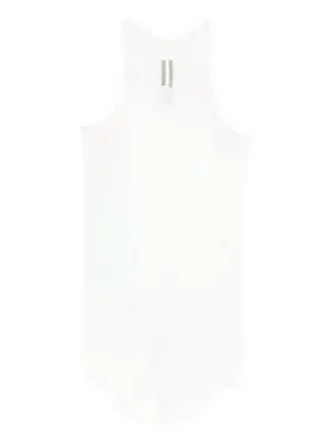 Rick Owens Basic Rib Tank Top - White
