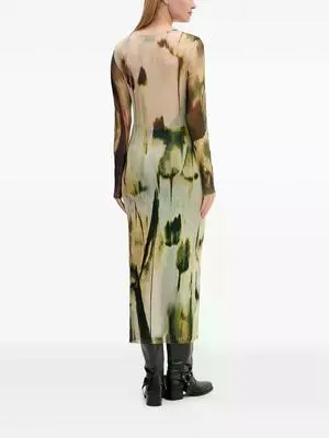 Desigual Long-sleeve Maxi Dress