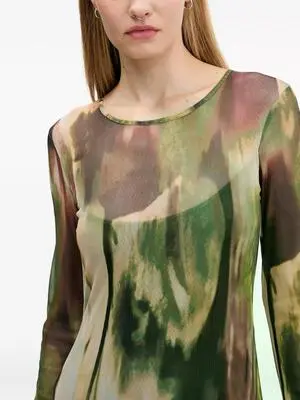 Desigual Long-sleeve Maxi Dress