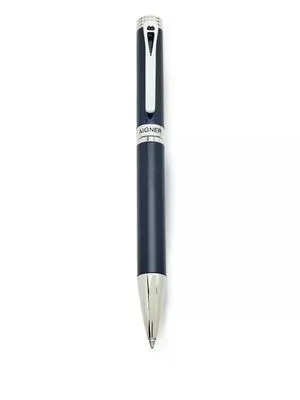 AIGNER Logo-detail Ballpoint Pen - Blue