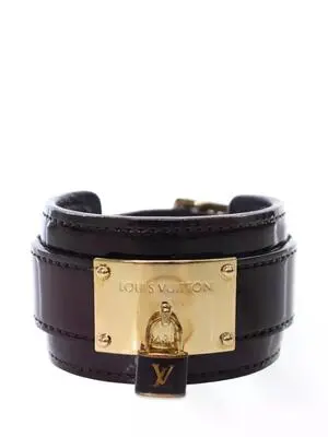 LOUIS VUITTON Vernis Sweet Monogram Bracelet - Gold