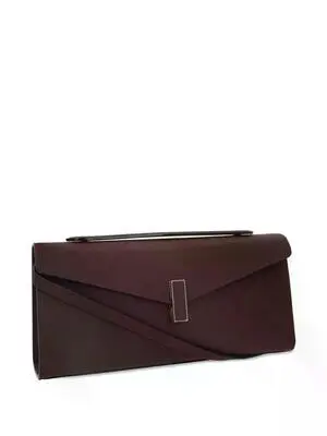 VALEXTRA Envelope Clutch Bag - Red