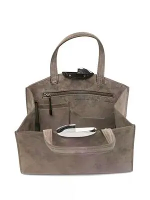Benedetta Bruzziches Suede Tote Bag