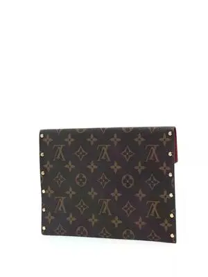 LOUIS VUITTON 2016 Monogram Rivets Envelope Mm