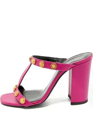 Versace Medusa Leather Sandals