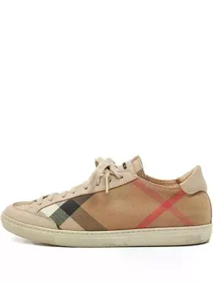 Burberry Tie Fastening Sneakers For Women