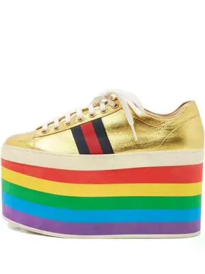 Gucci Peggy Platform Sneakers