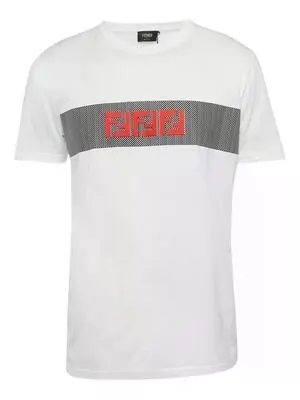 Fendi Ff Logo T-shirt