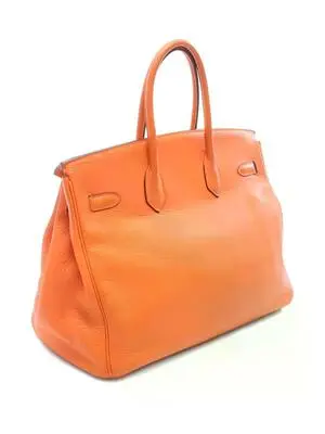 Hermès Birkin 35 Handbag - Orange