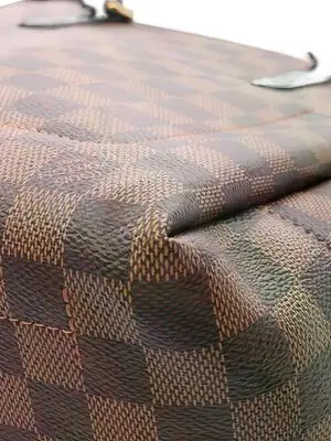 LOUIS VUITTON Belmont Check-pattern Tote Bag