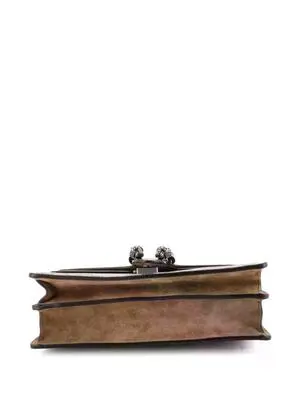 Gucci Dionysus Small Shoulder Bag Gg Coated Canvas - Brown