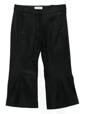 Low Classic Black Wash Pants For Women