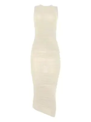 Wolford Drape Midi Dress - Neutrals